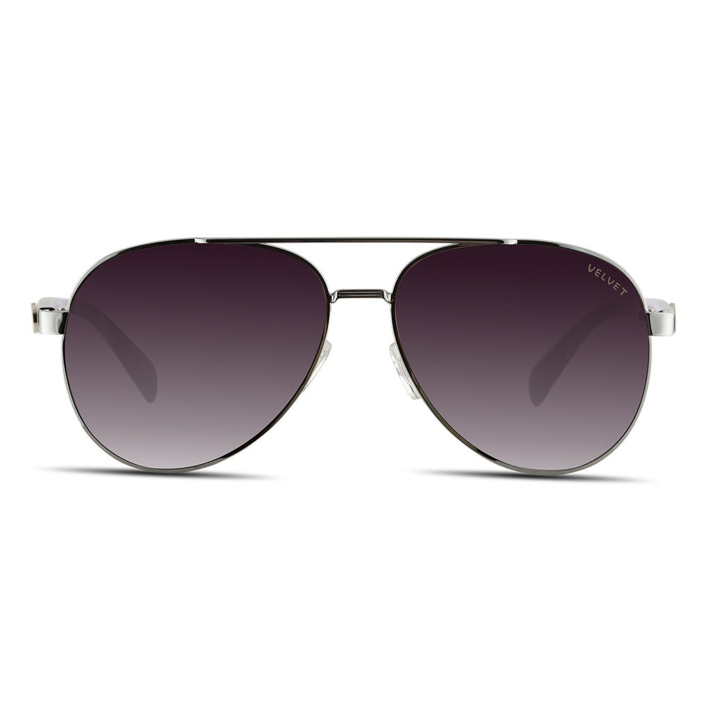 Velvet Eyewear® Classic Aviator Sun Set | 2 Timeless Aviators + Deluxe Case