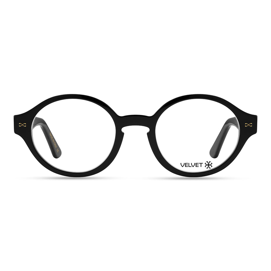 Paris Round Eyeglasses – Made in Italy | Velvet Eyewear